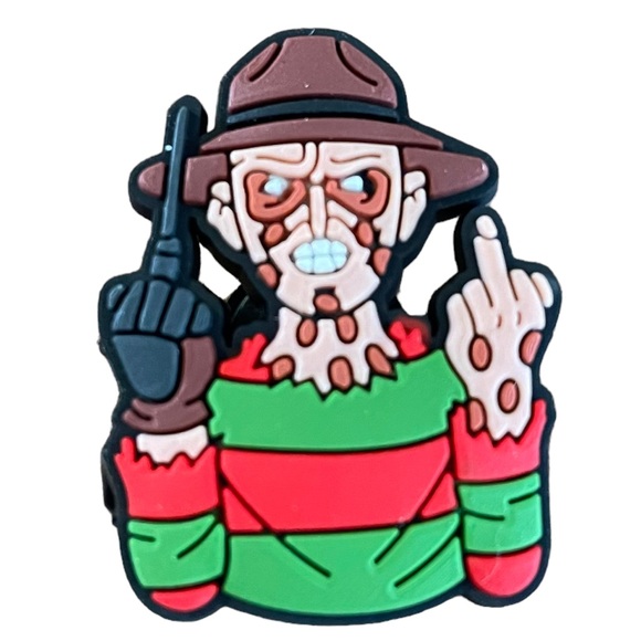 CROCS | Accessories | Freddy Krueger Middle Finger Croc Charm | Poshmark